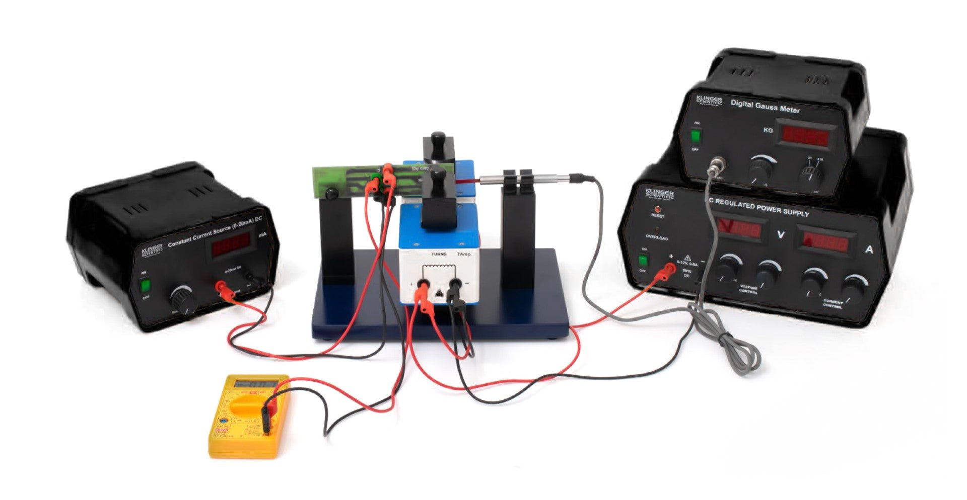 KSCIHLEF Klinger Scientific Hall Effect Experiment Complete Set Up ...